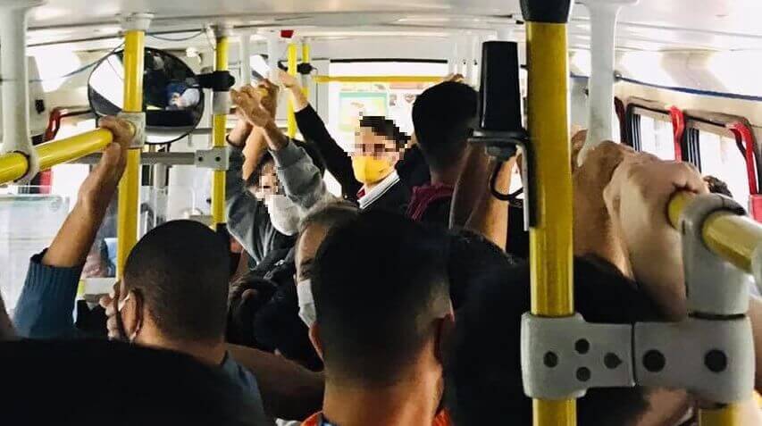 Petropolitanos relatam linhas de ônibus lotadas e pedem que empresas ...